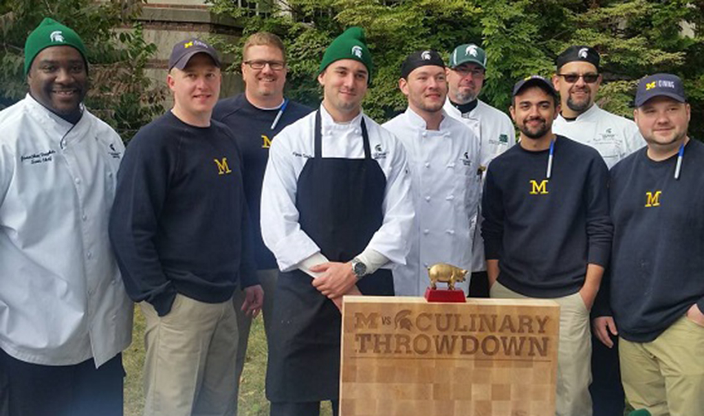 MSU, U-M chefs to compete in culinary throwdown prior to rivalry ... MSU, U-M chefs to compete in culinary throwdown prior to rivalry ...